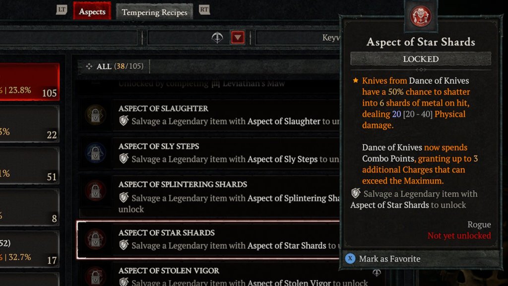 How to Get Star Shards Aspect in Diablo 4 - Prima Games