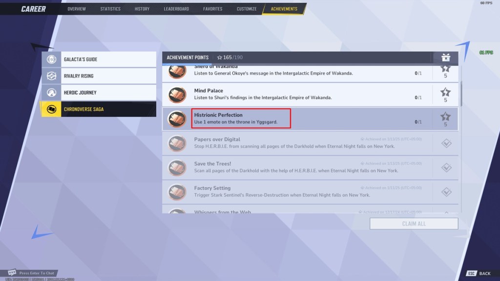 Marvel Rivals: How to get Histrionic Perfection Achievement - Prima Games
