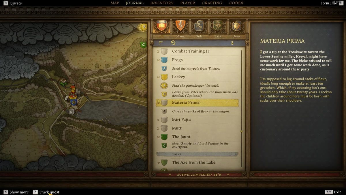 Where are the Flour Sacks in the Lower Semine Mill in Kingdom Come ...