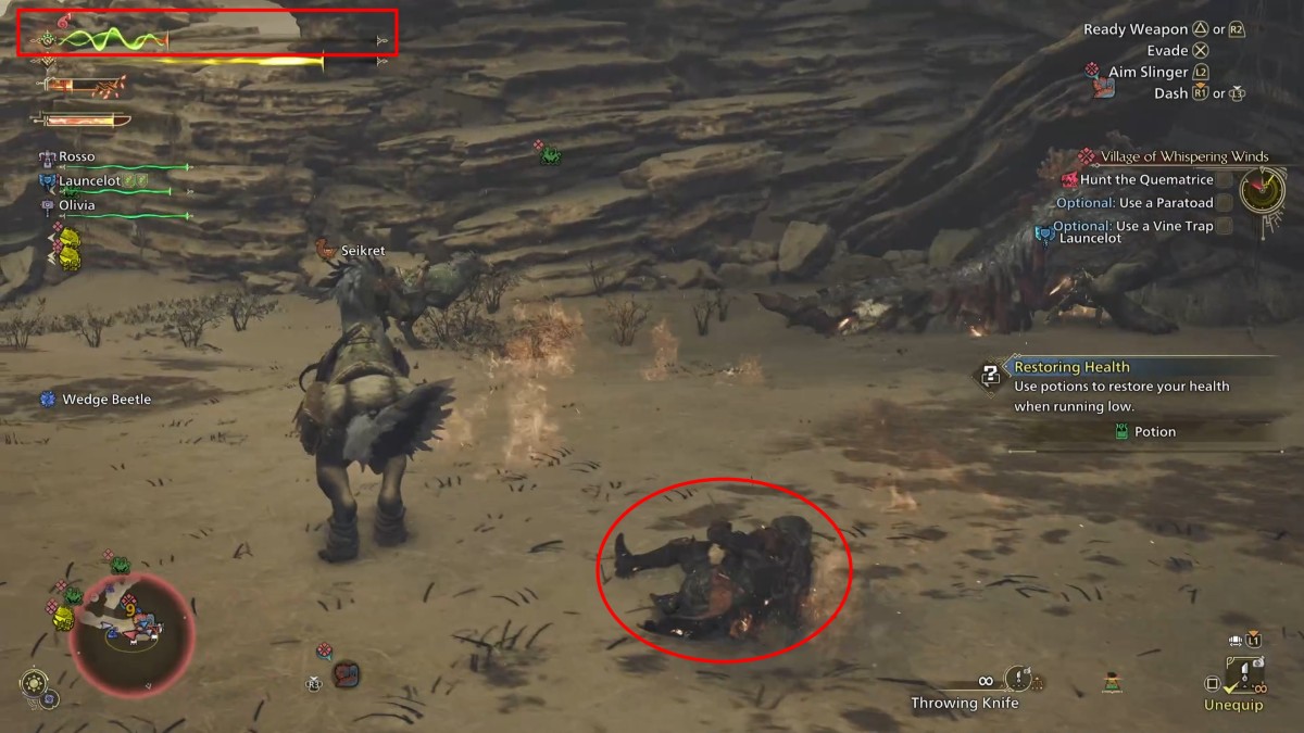 How to Cure Burning in Monster Hunter Wilds - Prima Games