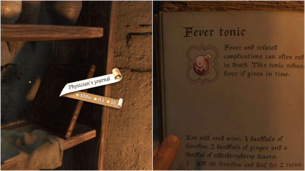 How to Get Fever Tonic Herbs & Craft Potion in Kingdom Come Deliverance ...