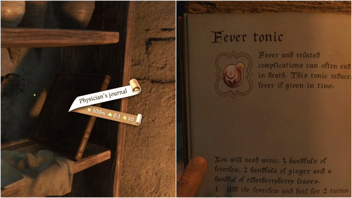 How to Get Fever Tonic Herbs & Craft Potion in Kingdom Come Deliverance ...