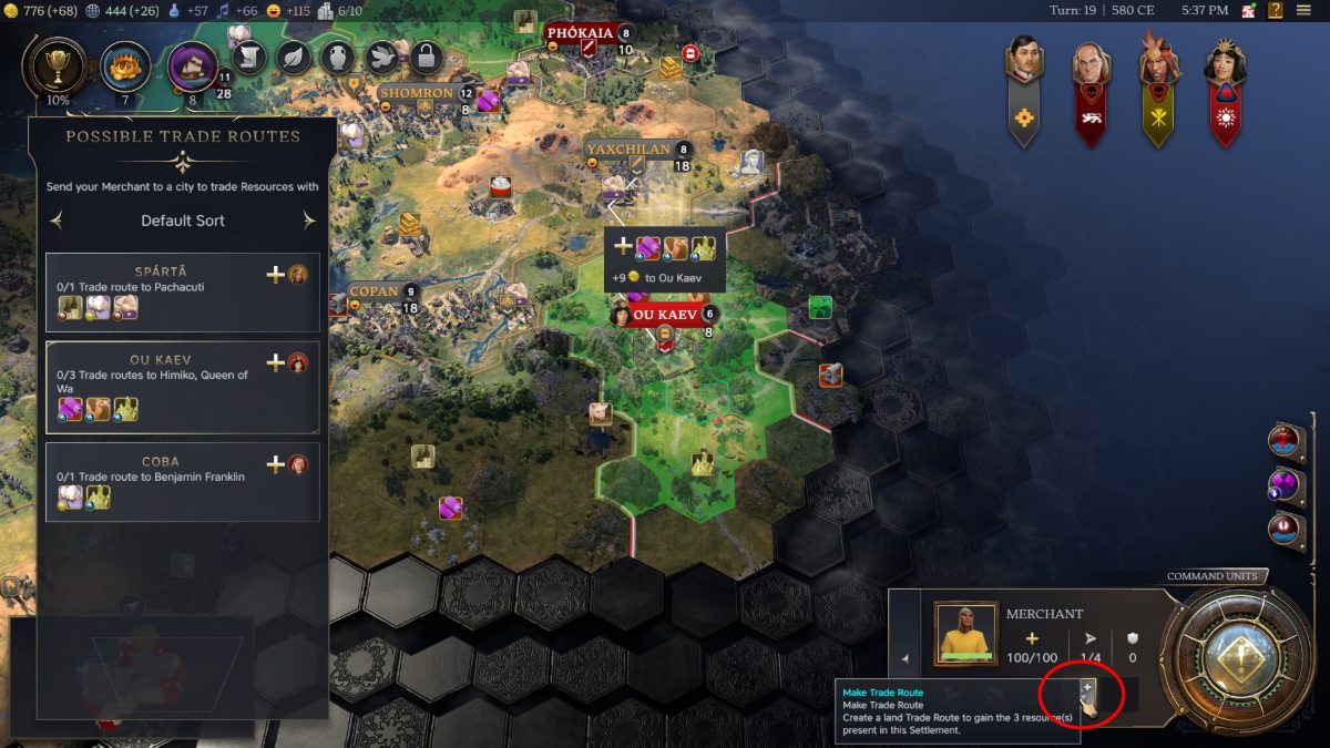 How to Establish a Trade Route in Civilization 7 - Prima Games