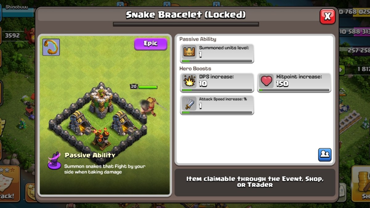 How to Unlock the Snake Bracelet and Is It Worth It in Clash of Clans ...