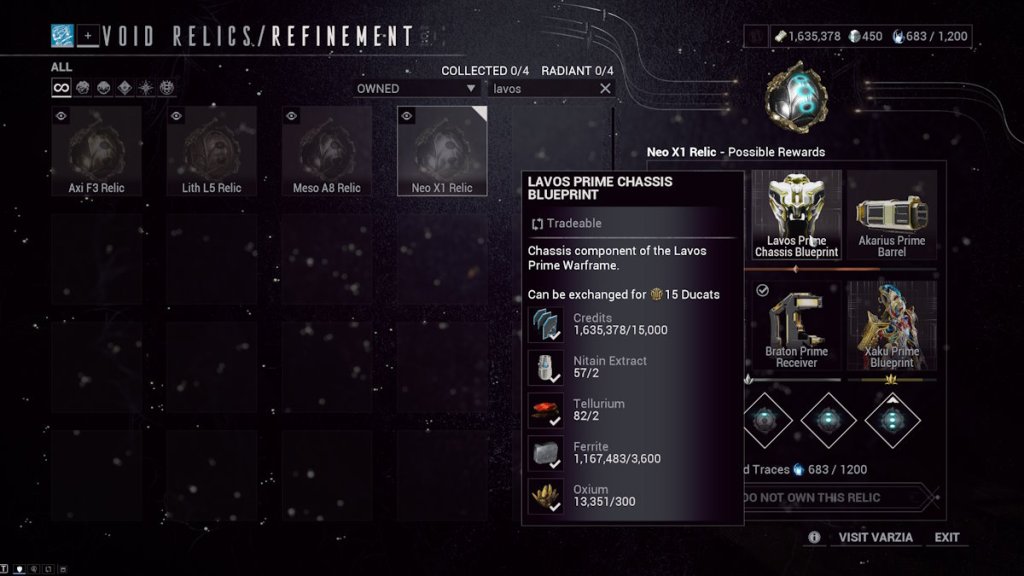 How to Get Lavos Prime in Warframe - Prima Games