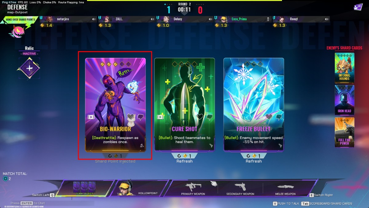 Best Shard Cards for Standard and Ranked in FragPunk - Prima Games