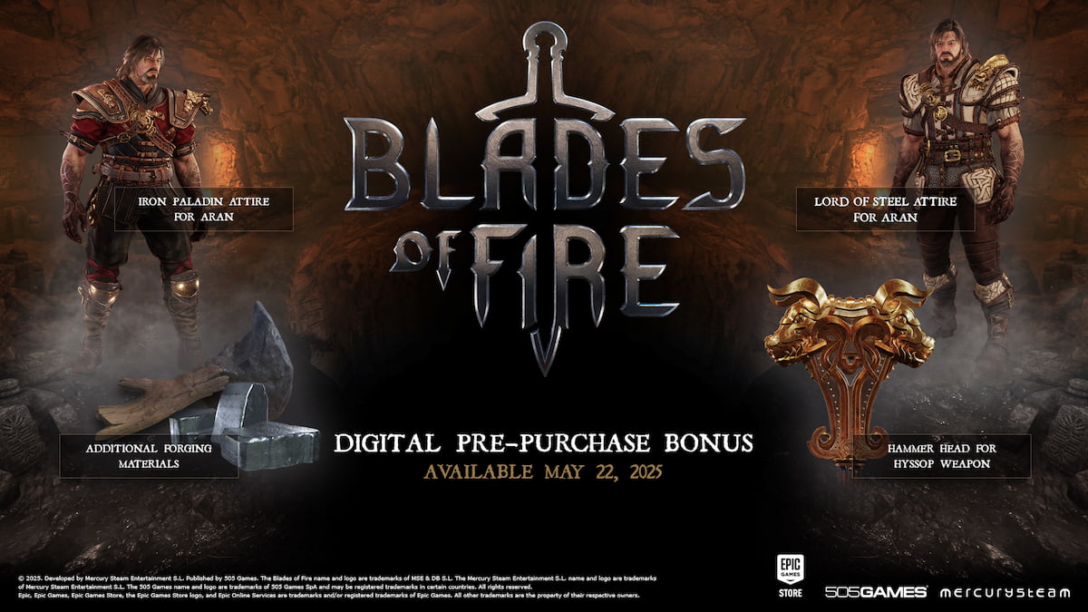 Blades of Fire System Requirements, and Pre-Order Bonus Content