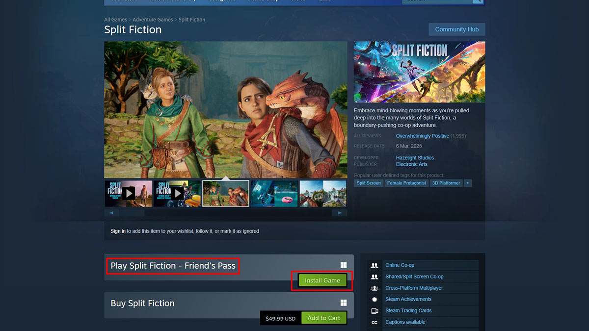 How to Invite a Friend Using the Friend's Pass in Split Fiction - Prima Games
