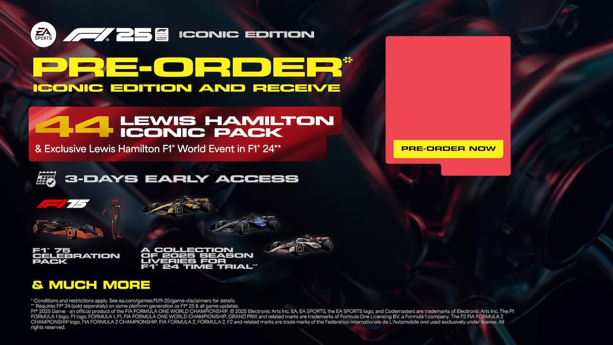 F1 25 System Requirements