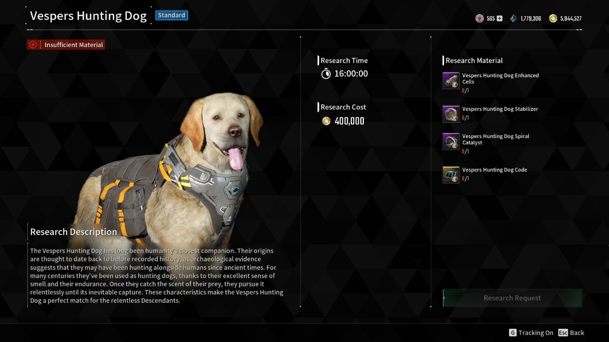 How to Get Vespers Hunting Dog in The First Descendant - Prima Games