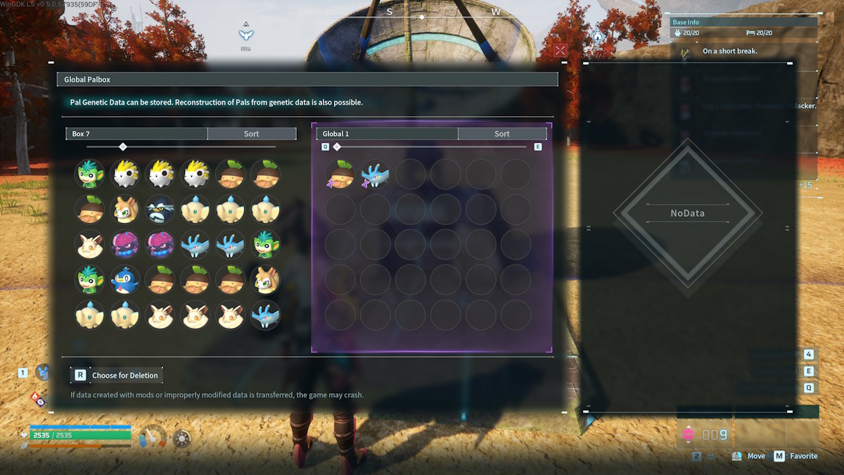 How to Get The Global Palbox and Transfer Pals in Palworld - Prima Games