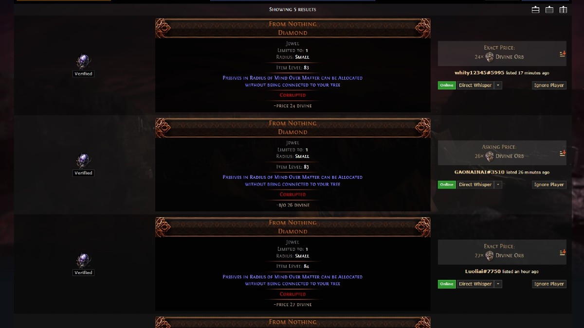 Most Expensive Items in Path of Exile 2 Dawn of the Hunt - Prima Games