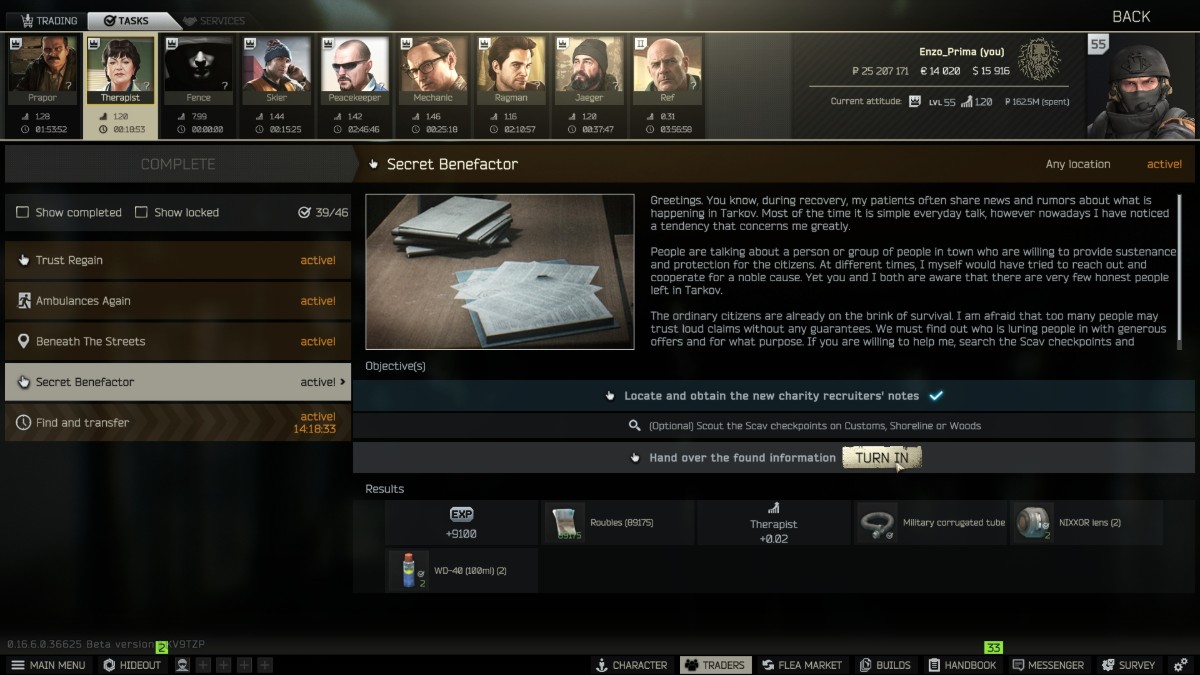 How to Finish the Secret Benefactor Quest in Escape from Tarkov - Prima ...