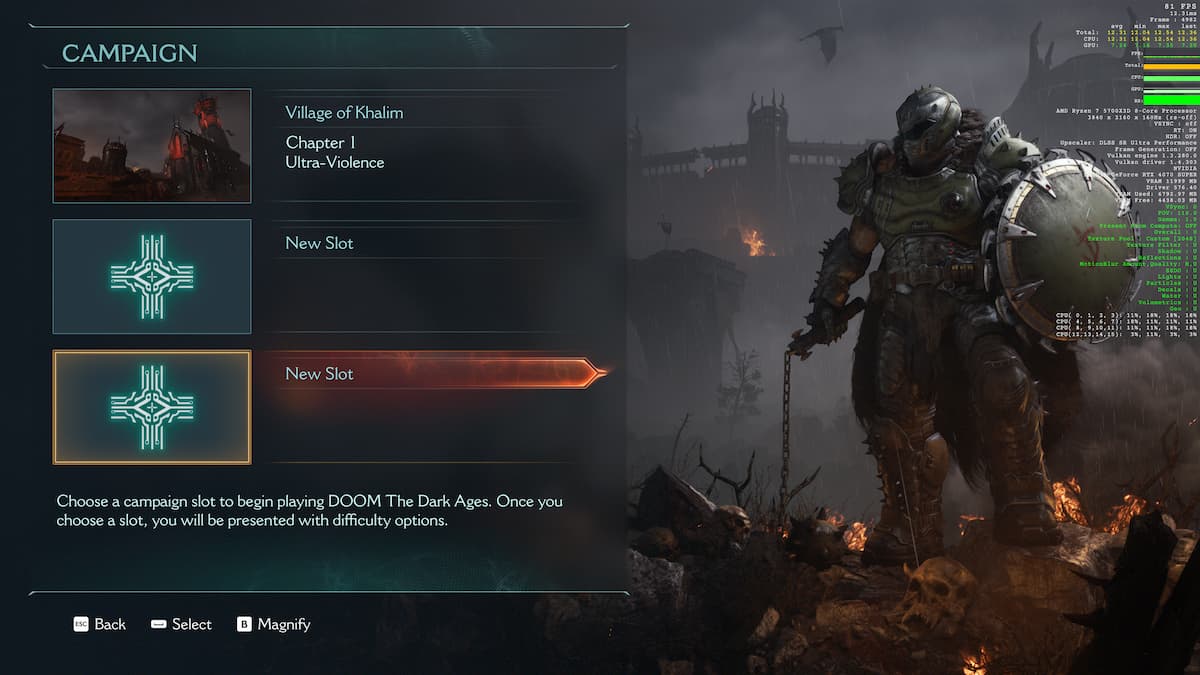 Doom The Dark Ages Enregistrer Lemplacement Du Fichier Sur Pc