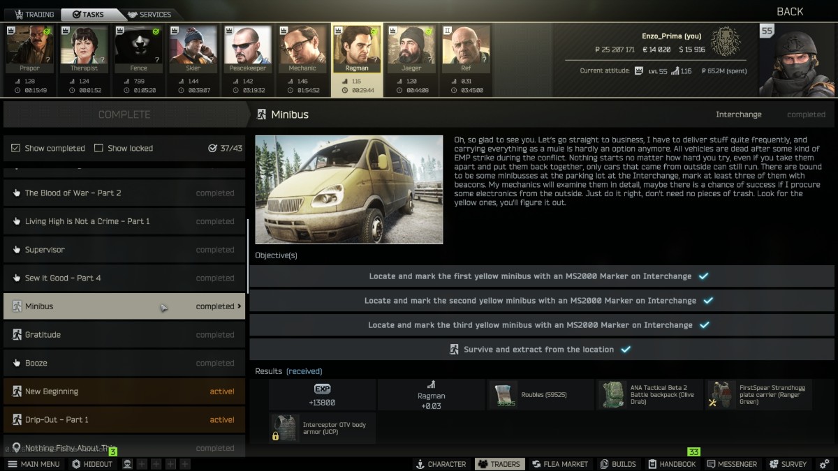 All Minibus Locations in Interchange in Escape from Tarkov - Prima Games