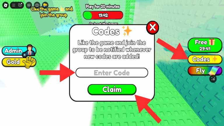 Here’s how the Fun Troll Tower 2 code redemption system works: