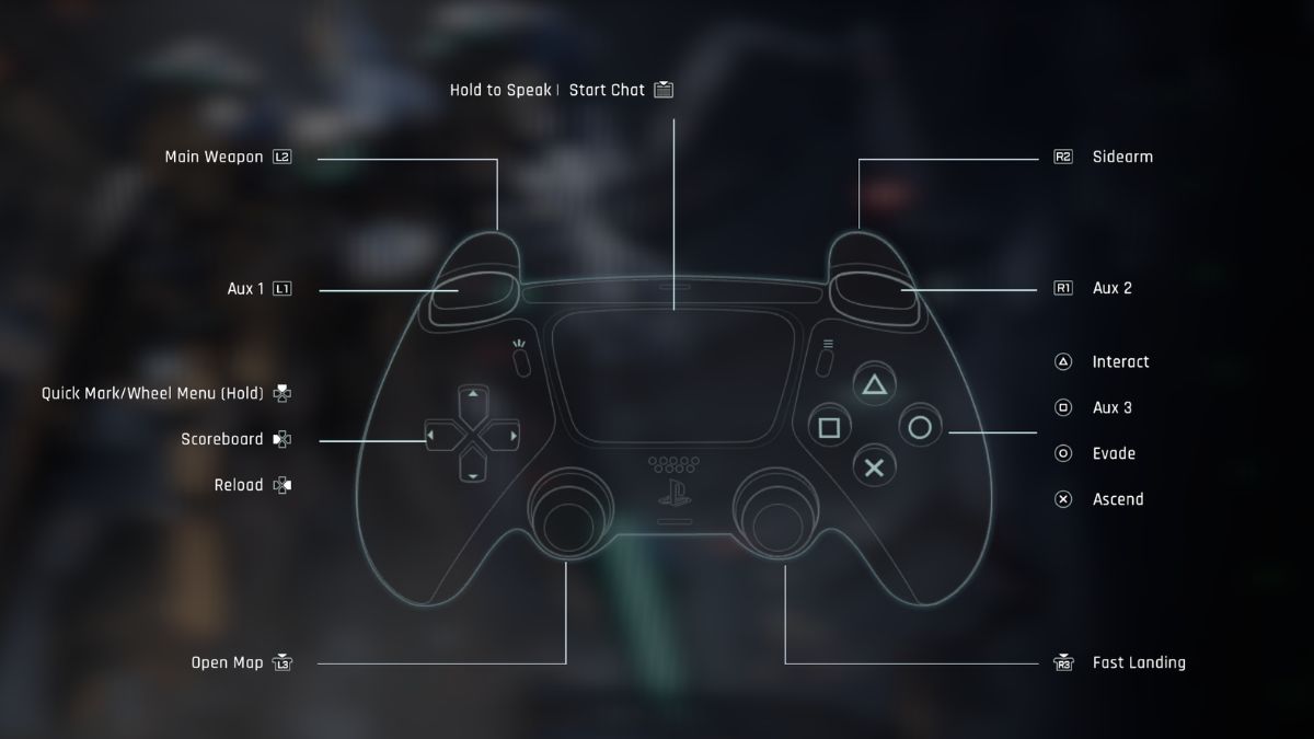 Mecha BREAK Complete Controls for Keyboard and Mouse