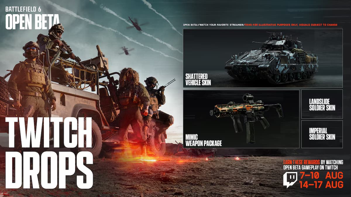 How To Get the Battlefield 6 Open Beta Twitch Drops
