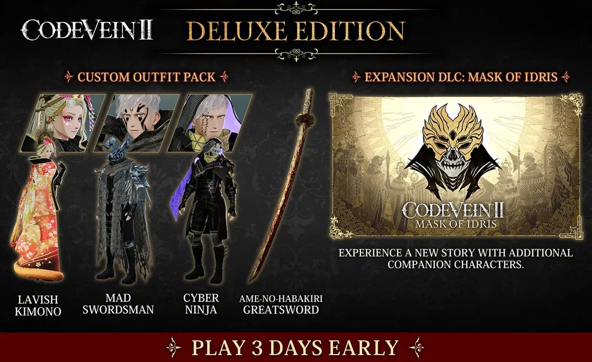 Code Vein 2 Ultimate Edition