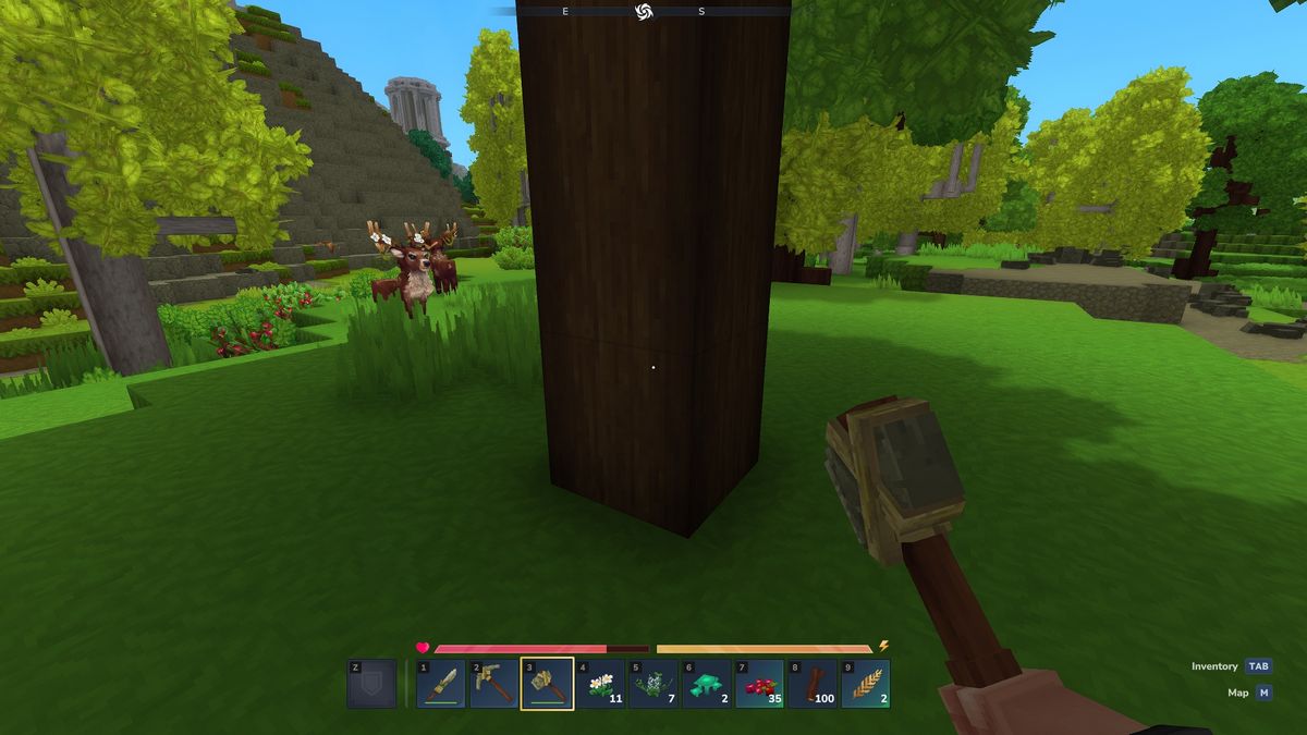 La mejor manera de conseguir madera y palos en Hytale - Guia Gamer