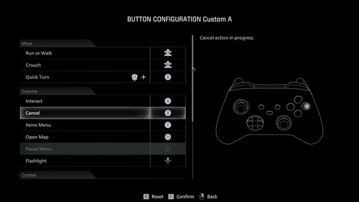 Resident Evil Requiem Complete Controls for PC and Controller