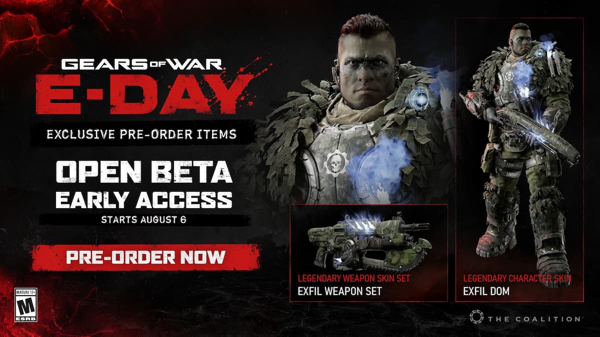 Gears of War E-Day Pre-Order Bonus, Premium Edition, and Early Access ...