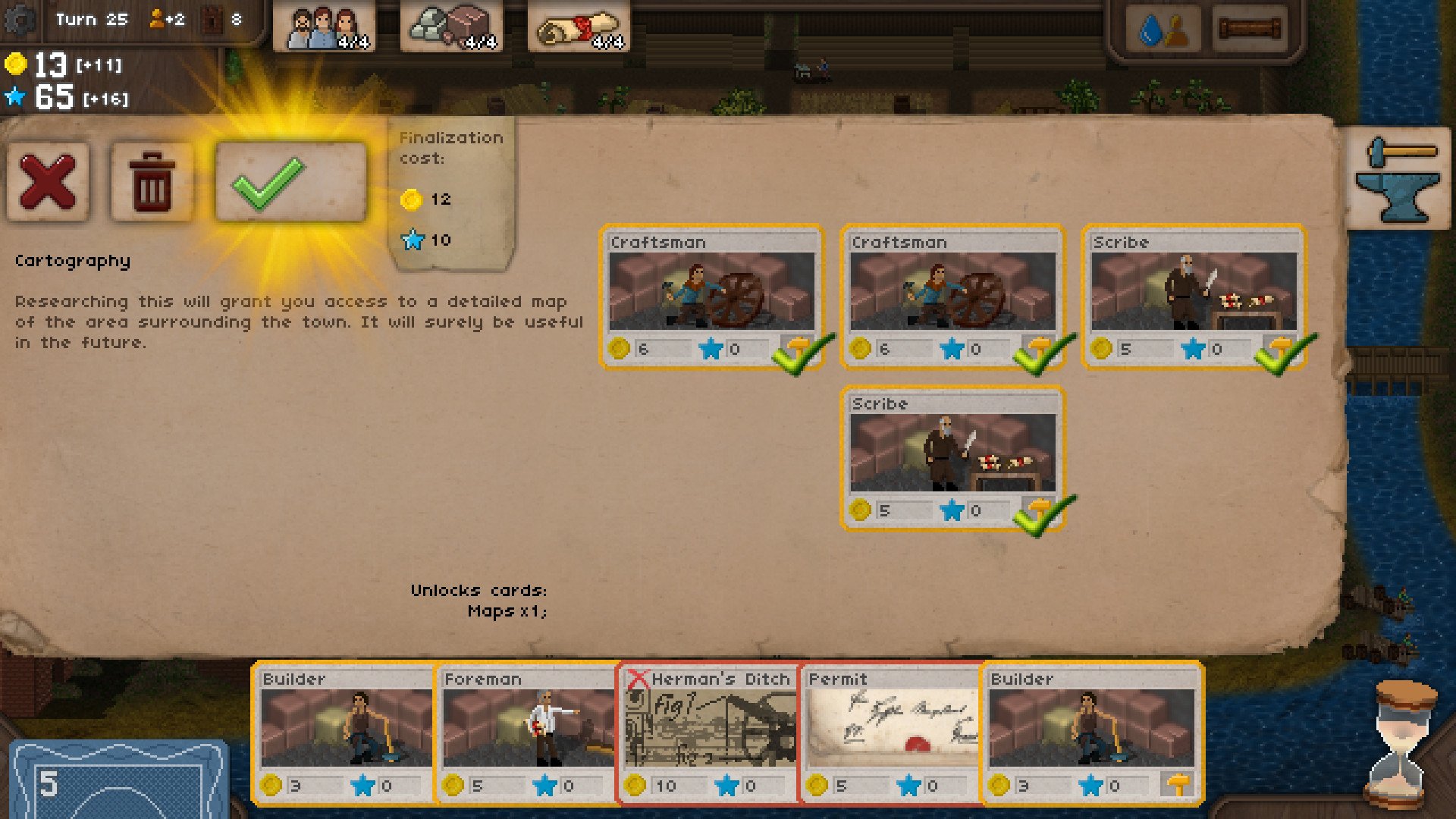 Waterworks! is a free strategy card game that takes you back in time ...