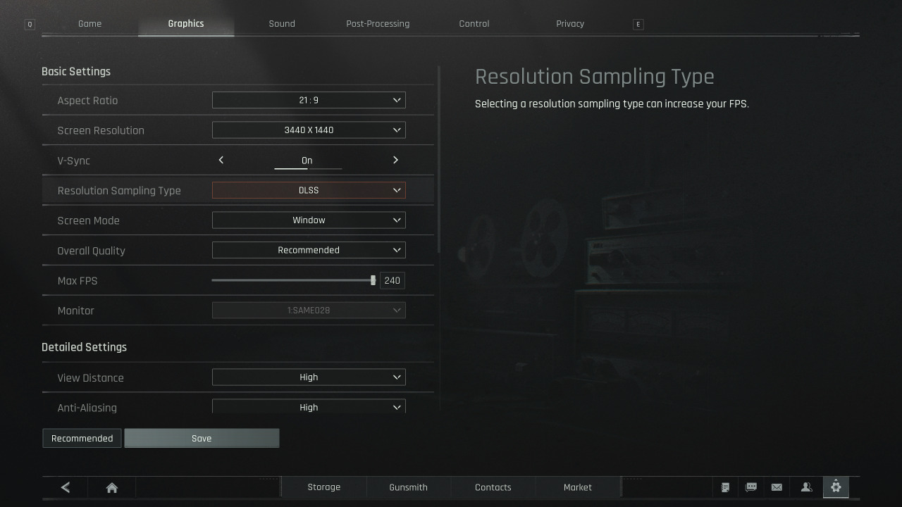 Arena Breakout Infinite Pc Settings